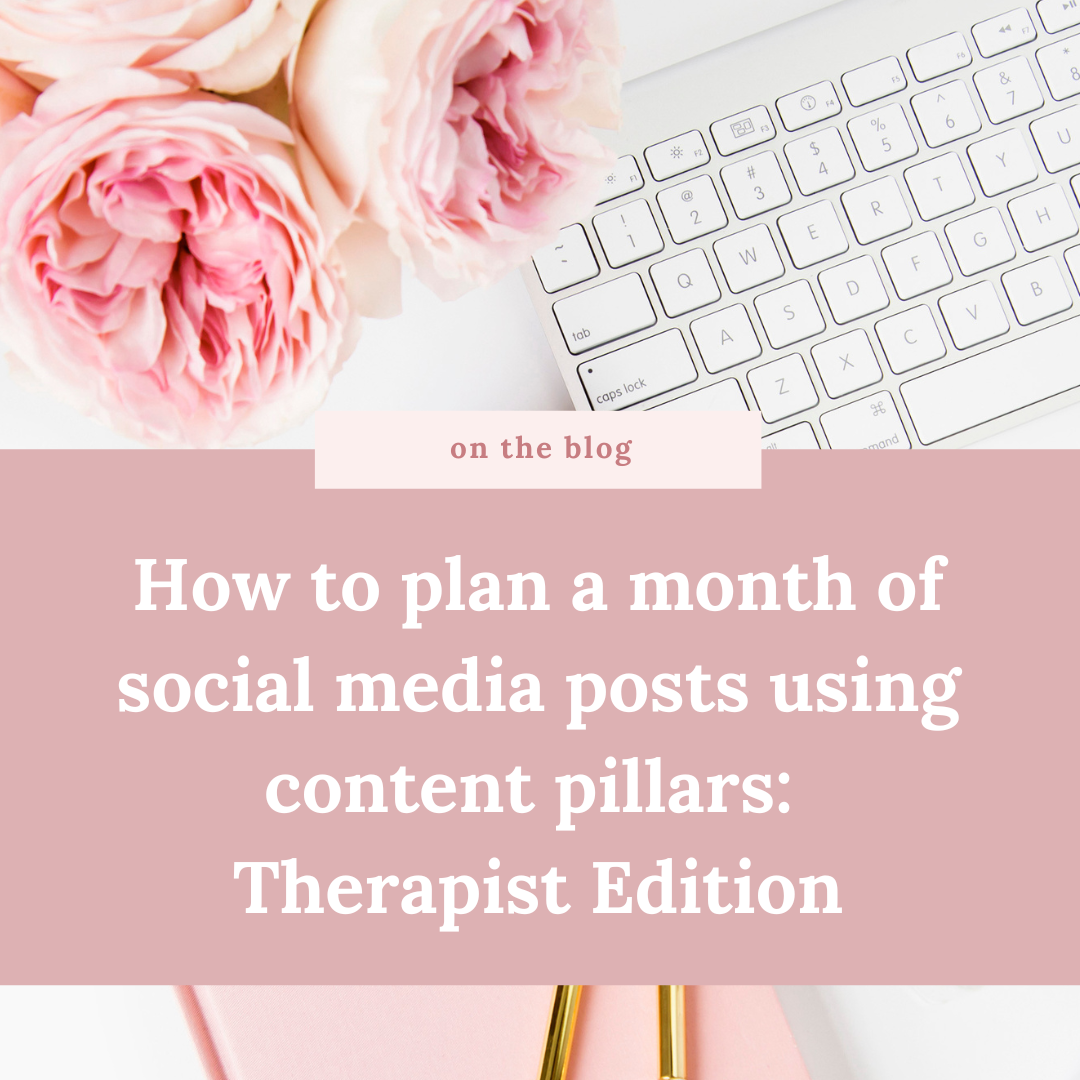 How to plan a month of social media posts using content pillars ...